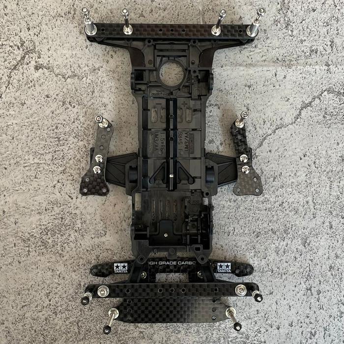 Jual Super 2 / S2 Carbon Kosongan RTR Damper - Tamiya - Stick - Kab ...