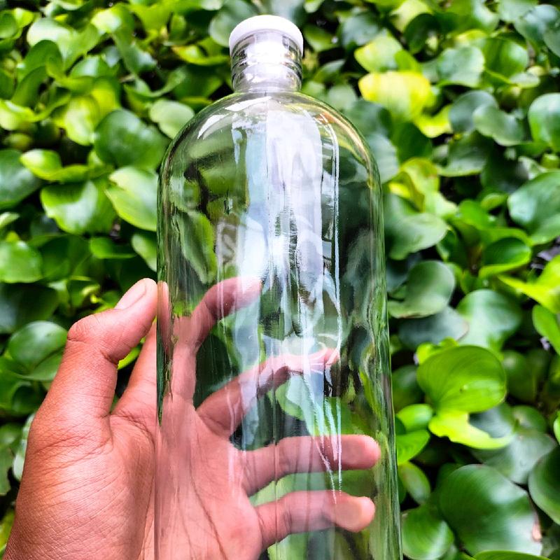 Botol bensin botol kaca 1 liter botol jamu - Shop | Tokopedia