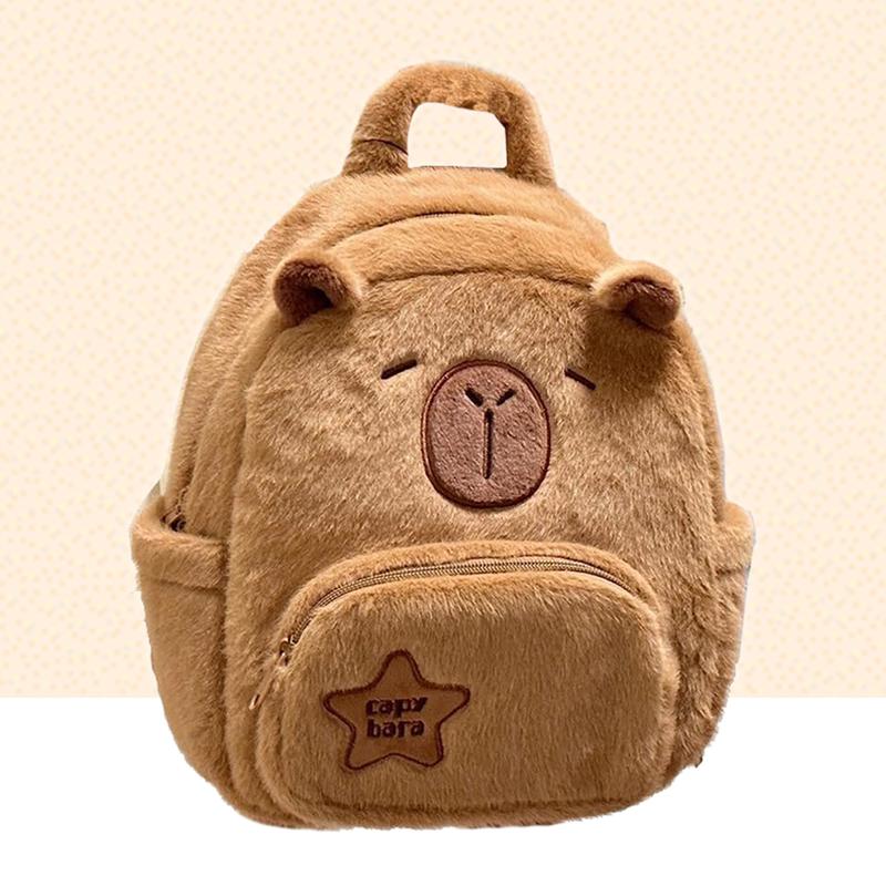 Cute Capybara Backpacks for Women Exquisite Small Daypack Girls ...