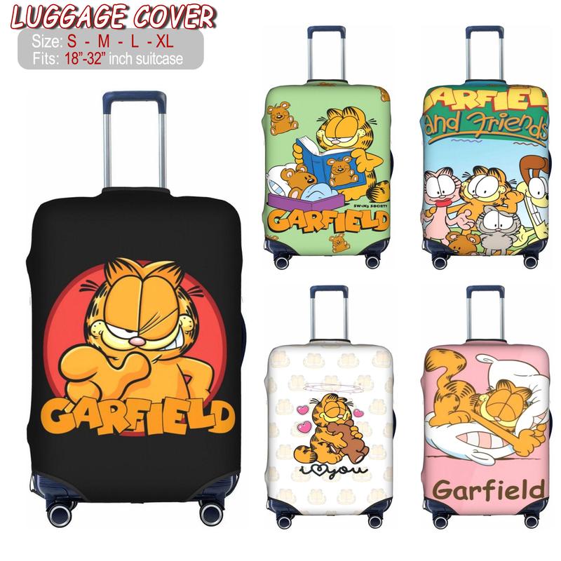 Sarung Bagasi, Rekaan Garfield, Boleh Dicuci, Pelindung Beg, - TikTok ...