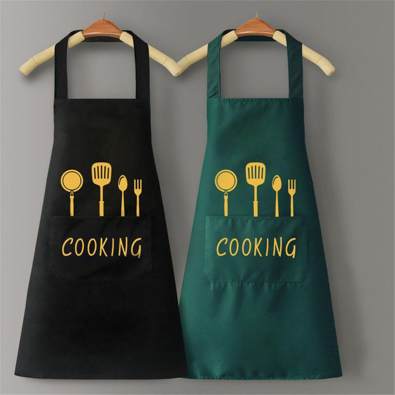 Apron dapur untuk lelaki dan wanita, apron memasak isi rumah - TikTok ...