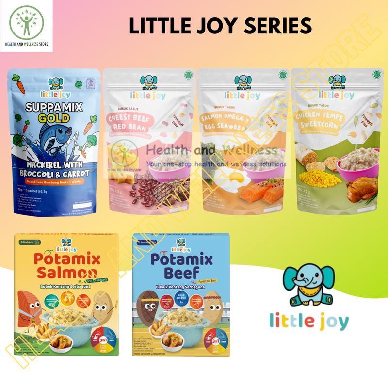 LITTLE JOY SERIES MEAT MIX POTAMIX SALMON BEEF CHICKEN MPASI - Shop ...