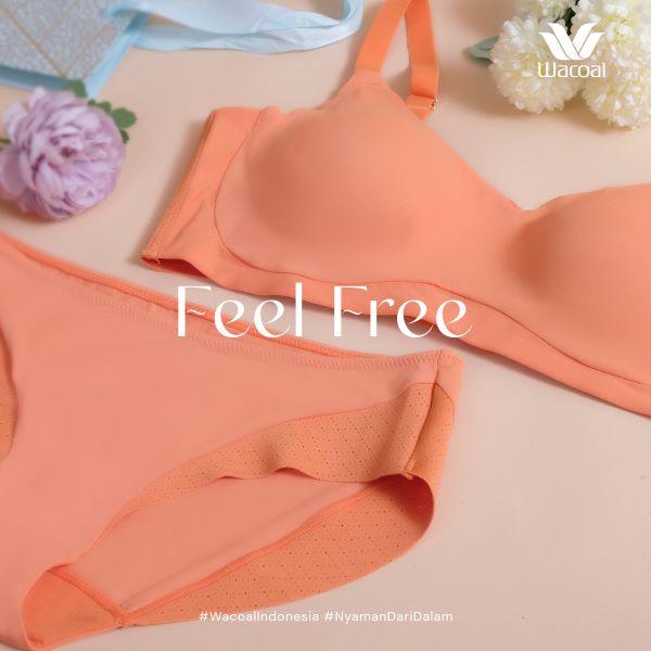 Promo Wacoal Feel Free Bra IB 5468 - Tanpa Kawat - HITAM(BL1), M ...