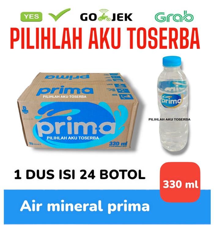 Air Mineral Prima Prim-A Botol Mini Pet 330 ml - (HARGA 1 DUS ISI 24 ...
