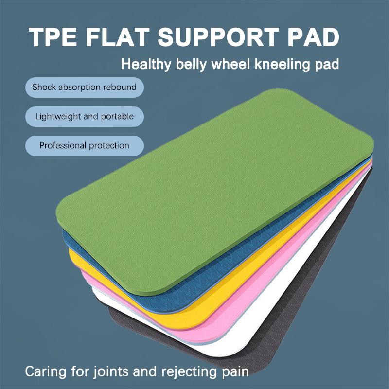 Portable Yoga Mat Thick Yoga Knee Pad Cushion For Exercise With ...
