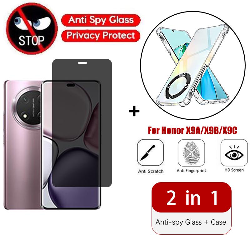 Anti Spy Tempered for Honor X9C X9B X9A 200 100 90 70 60 50 Pro ...
