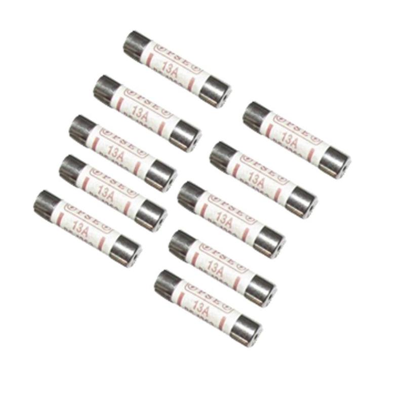 10x Fuse Ceramic Fuse Tube BS1362 13A Electrical Household - TikTok ...