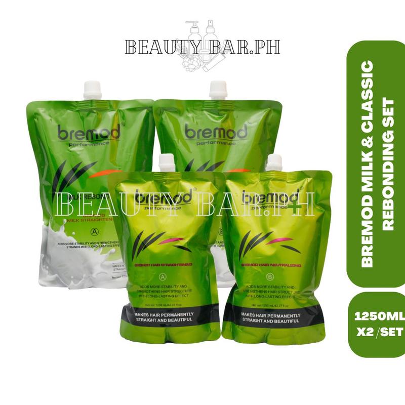 Bremod Classic & Milk Rebonding Hair Straightening Rebond Se - TikTok ...