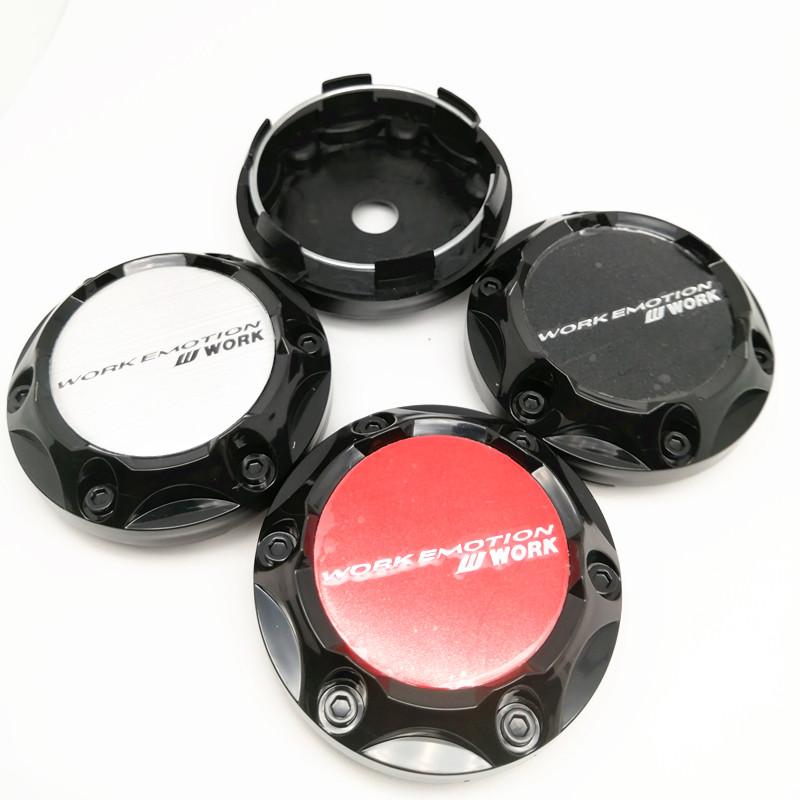 4pcs 68mm Wheel Center Caps for Work Emotion W WORK Car Styling ...