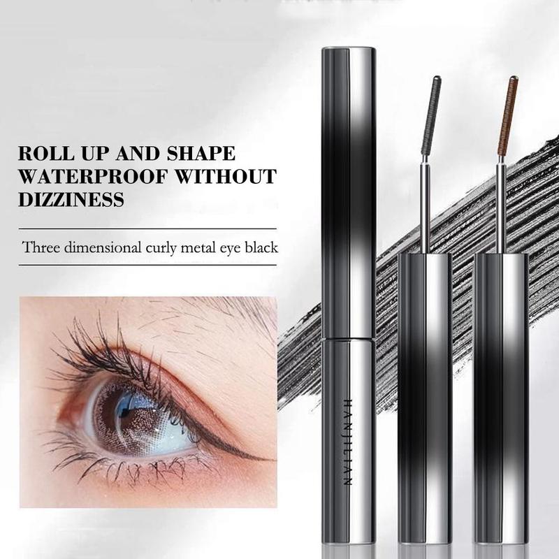 Steel Pipe 3D Iron Mascara Long Non-Smudge Brown Curling Mascara ...