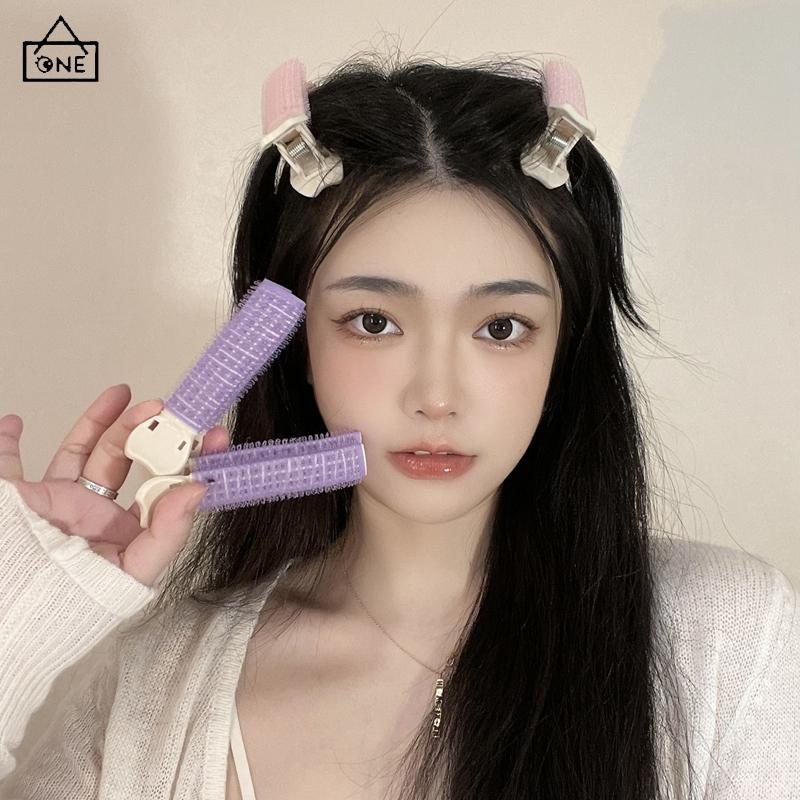 【1999 COD】Bangs Curly Hair Root Styling Fluffy Clip Self-adhesive ...
