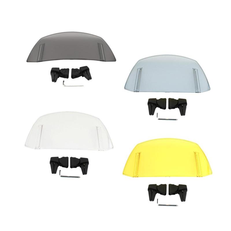 Generic Motorcycle Windshield Wind Proof Multipurpose Accessory ...