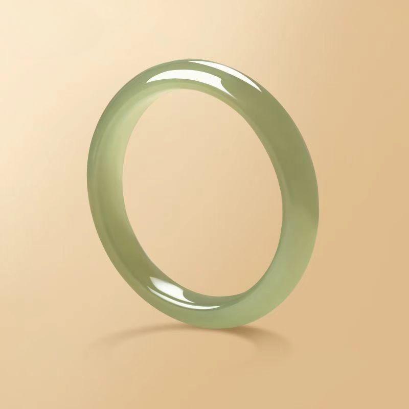 Natural Jade Bracelet, Clear Water Sapphire Lake Water Green - TikTok ...