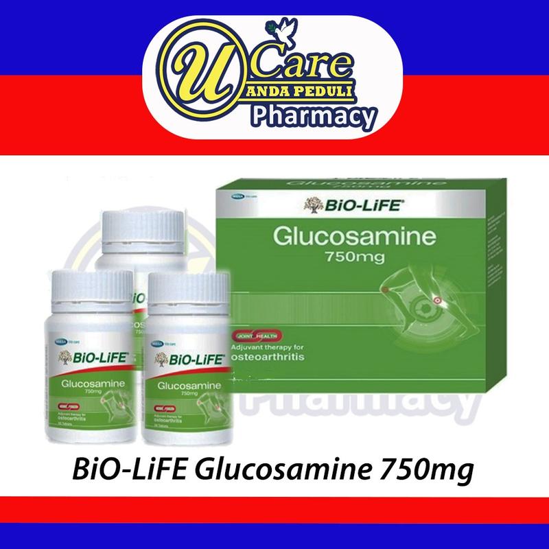 BIOLIFE GLUCOSAMINE 750MG 30Tablet - TikTok Shop Malaysia