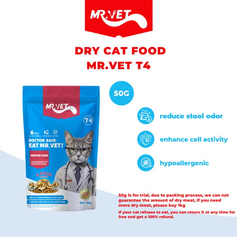 Mr.Vet T4 50g (1pack/ 2packs/ 3packs/4packs/5packs) Indoor Care ...