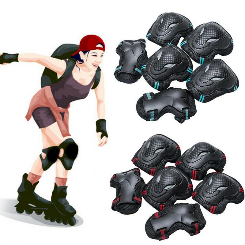 fashion Roller Skating Protective Gear Set Anti-Collision Soft Mesh ...
