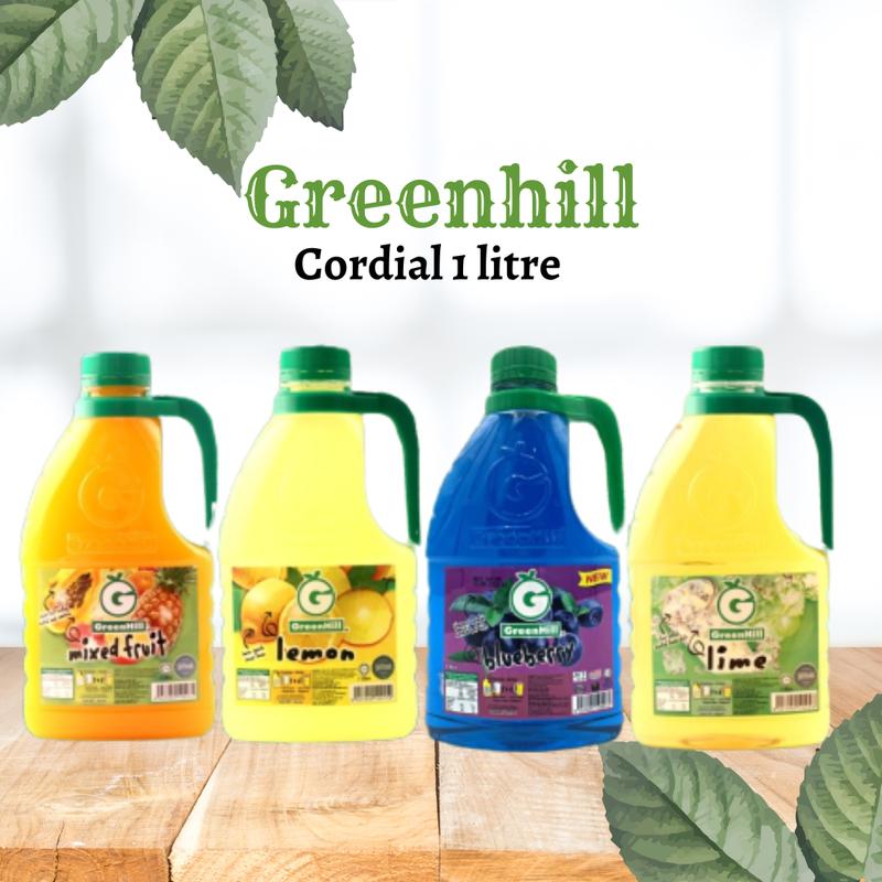 Greenhill Cordial 1Liter Flavoured Cordial, Mix-to-Drink - TikTok Shop ...