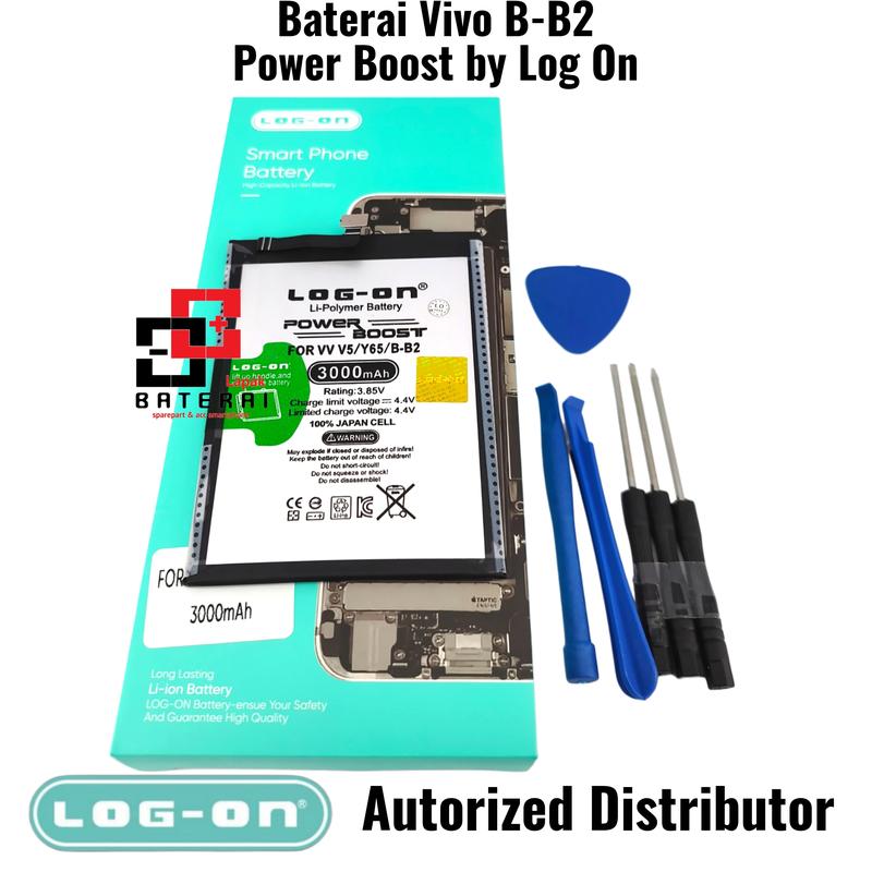 Baterai Log on B-B2 Untuk Vivo V5 lite / V5 / V5S / Y66 / Y67 BB2 ...