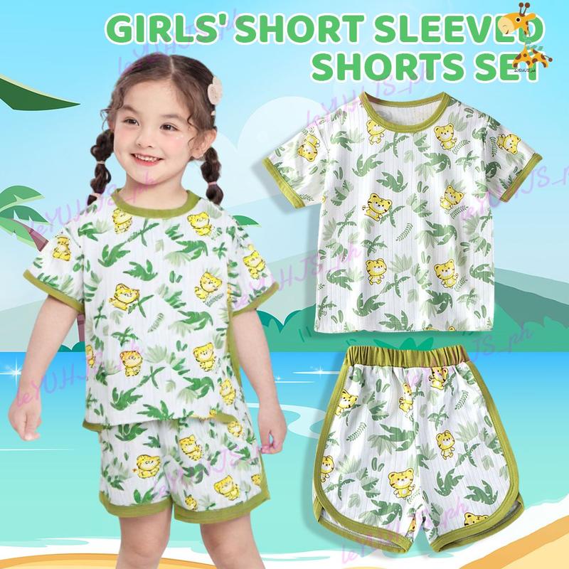 Kids Terno Infant Sando Baby Short Sleeved Beach Shorts Set For ...