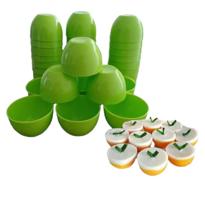 Promo [ COD ] 3 LUSIN cetakan kue talam kecil diameter 4,5 cm merk kh ...