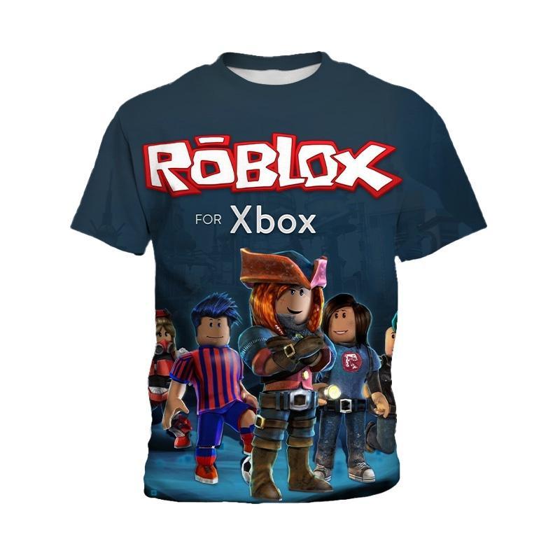 Áo Thun In Hình Trò Chơi Roblox, Áo Thun ngắn Tay Thường Ngà - TikTok ...