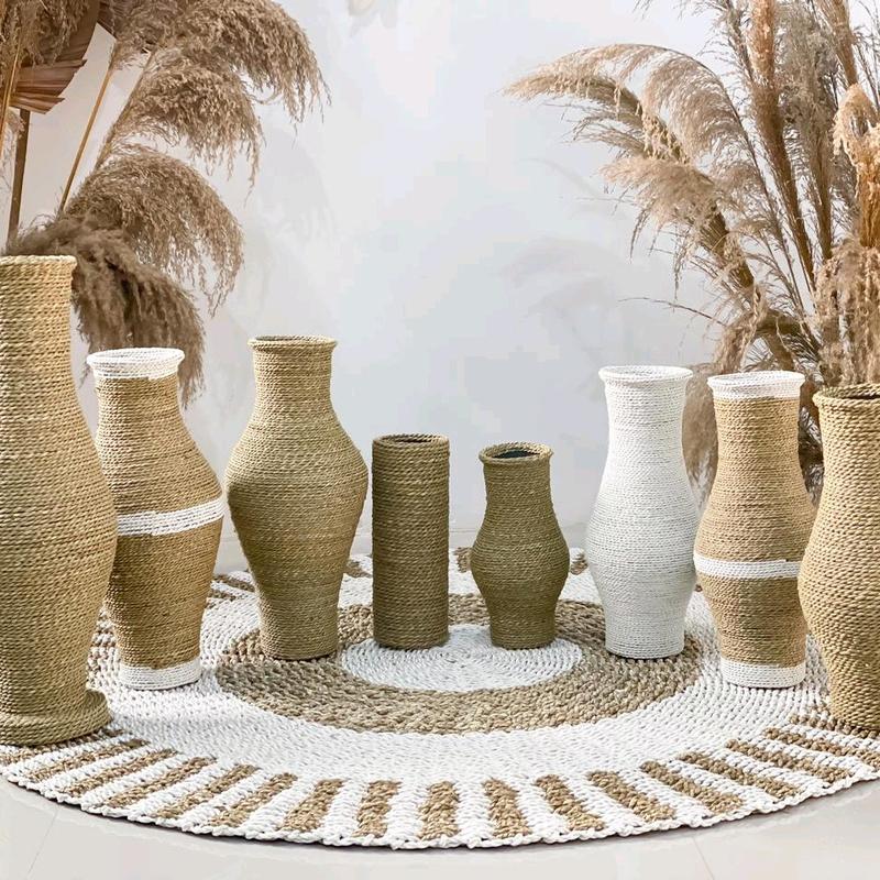 vas guci mendong / pot guci mendong dekorasi rustic aesthetic - Shop ...