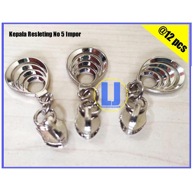 AKSESORIS TAS KEPALA SLETING TAS / KEPALA ZIPPER / KEPALA RESLETING TAS ...