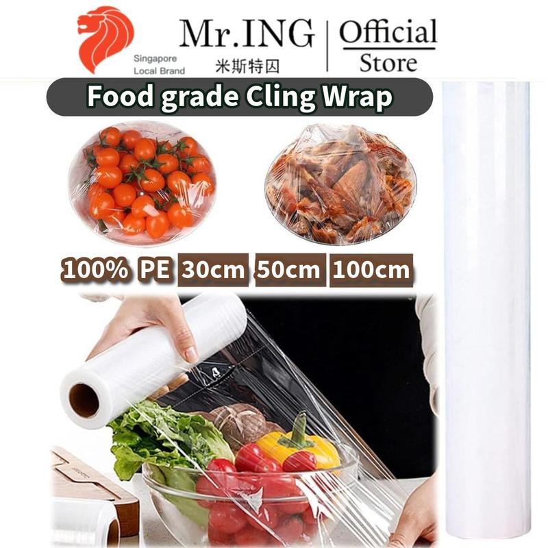 Disposable Food Wrap Cling Wrap 30CM×30/50/100M Food Grade High ...