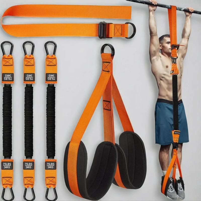 Pull Up Assist Band, 1 Set Adjustable Weight Knee Support Strength ...
