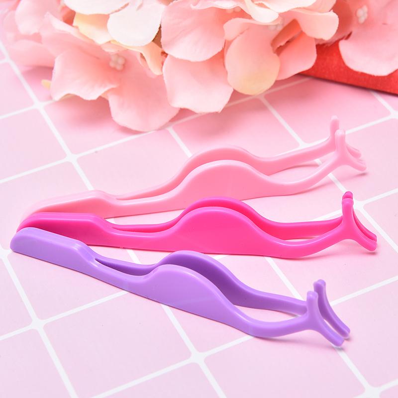 Plastic Eyelashes Extension Tweezers Auxiliary Clamp Clips Eye - TikTok ...