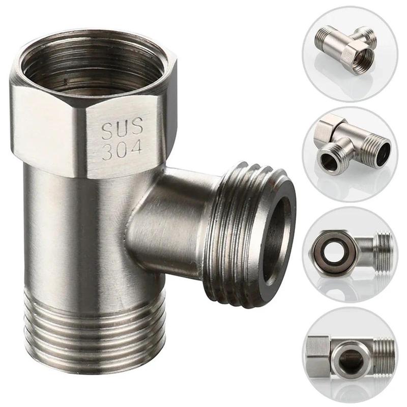 Switch Faucet Adapter Kitchen Sink Splitter Diverter Valve Water ...