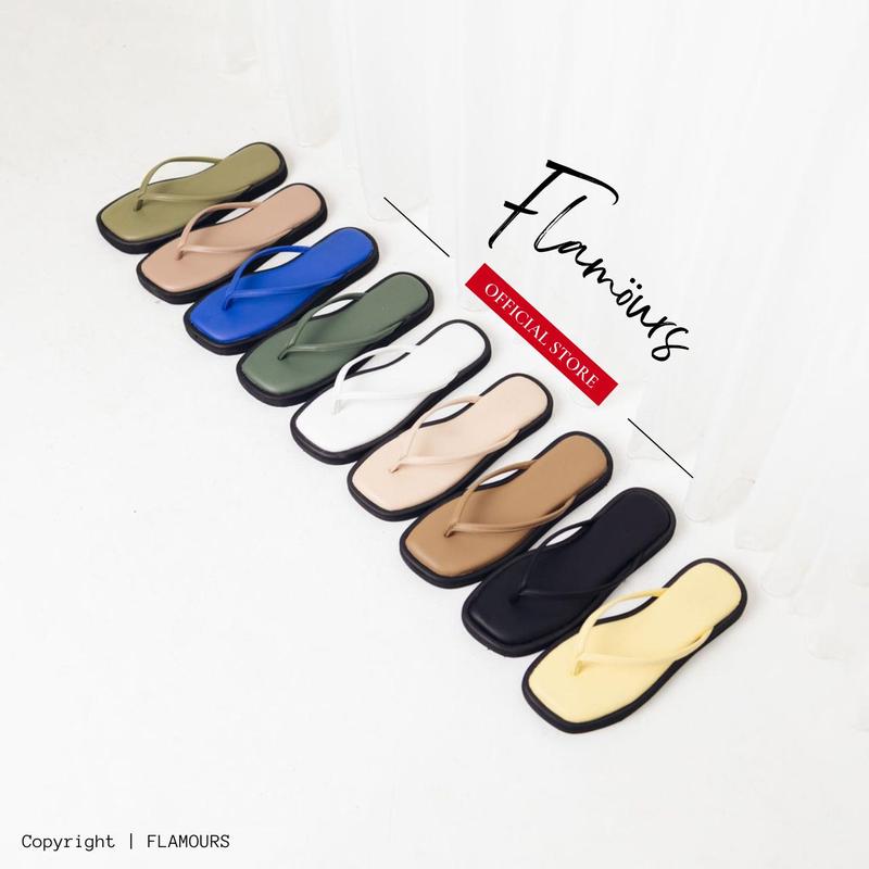 New Product sandal wanita platforrm puffy slide busa tipis empuk - Shop ...