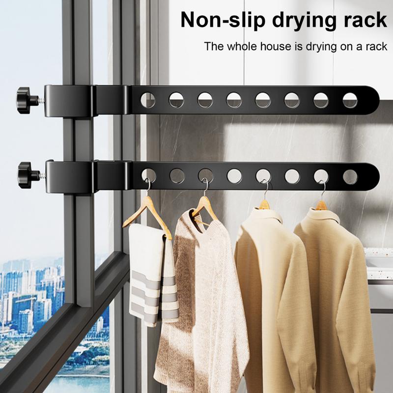 Whizyer Folding Clothes Hanger Flip-up Arm Hanger Rotatable Foldable ...