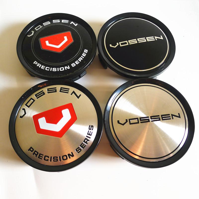 4pcs 74mm 70mm For VOSSEN Wheel Center Hub Caps Car Styling Emblem ...