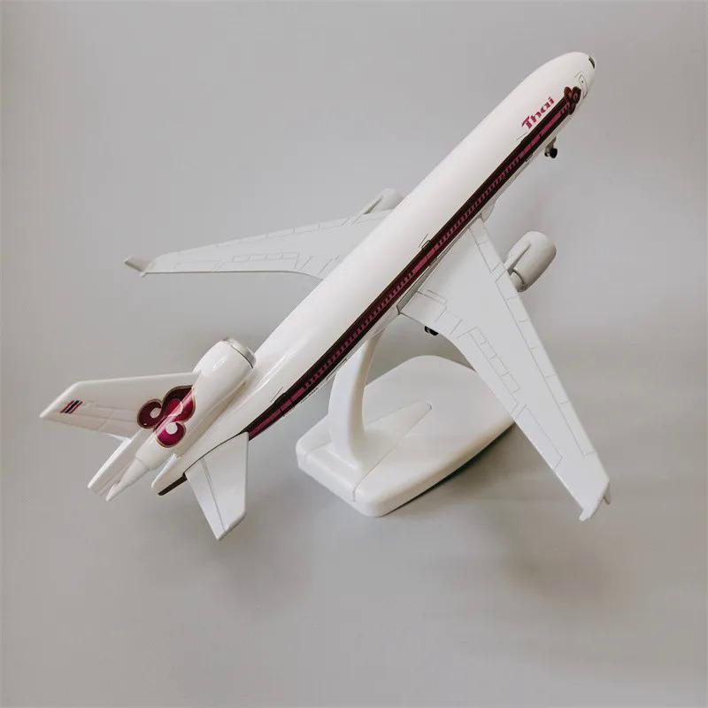 20cm Alloy Metal Thailand Air THAI Airlines MD MD-11 Airways Diecast ...
