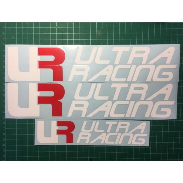 Car Sticker kereta Ultra Racing Myvi Axia Honda Proton Vios Almera ...