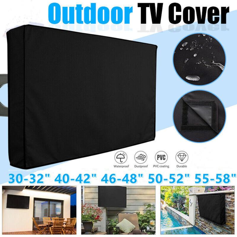 Oxford Cloth Outdoor TV dust cover Protective Coated 30-58 Inch ...