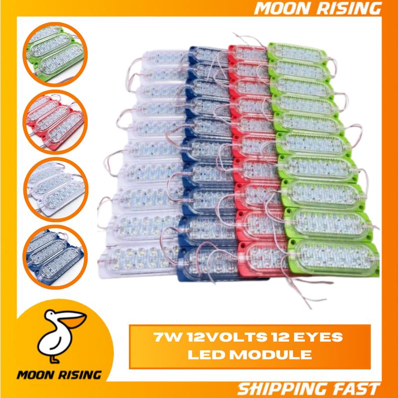 New Ultrasonic Led Lights 12 Eyes 12v Waterproof / Led Modul - TikTok ...