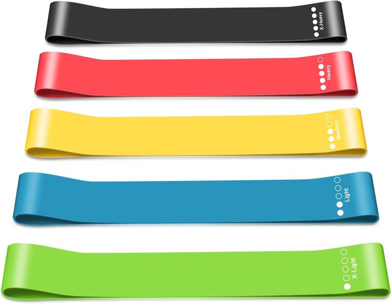 5 pc Resistance Band for Women and Men Workout Bands Elastic - TikTok Shop