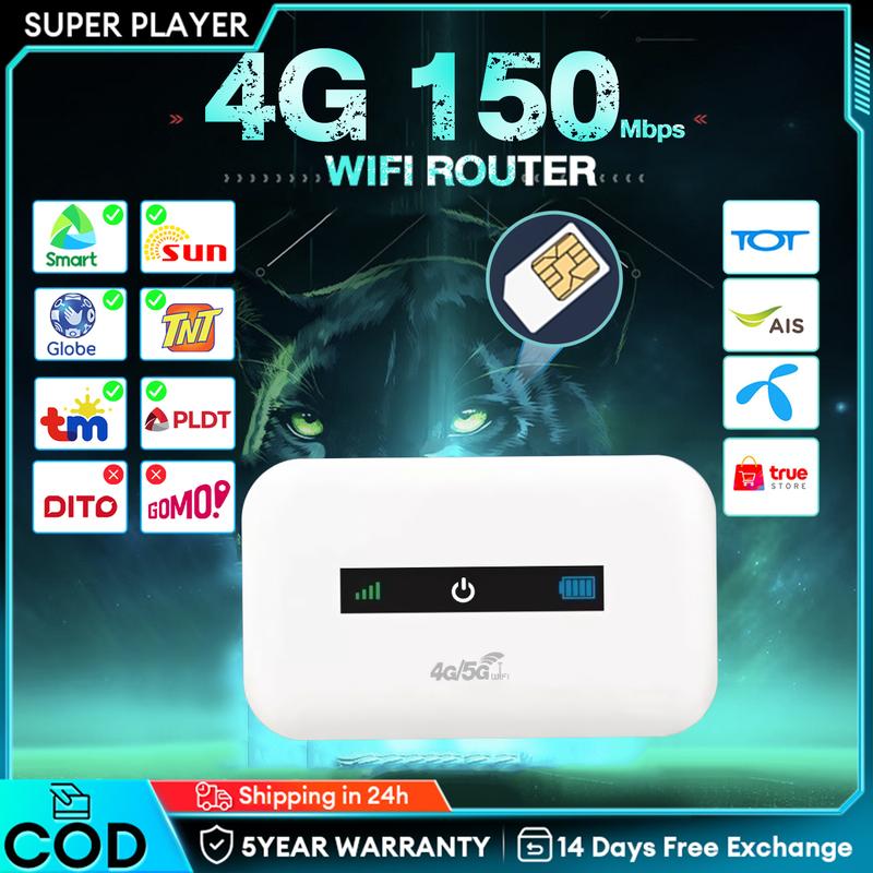 WiFi Router Pocket for Travel With SIM Slot 2100mAh LTE Mobile - TikTok ...