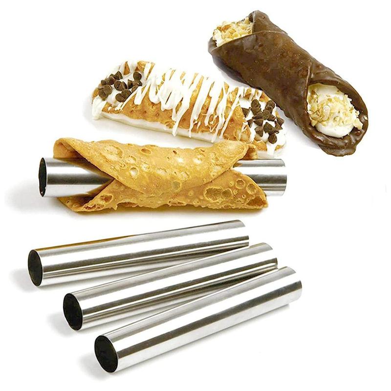 Cream Horn Foam, Stainless Steel Cannoli Set, Cobless Baked Corn ...