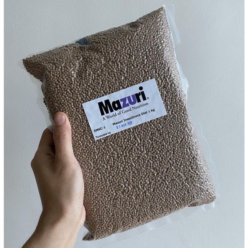 Mazuri Insectivore Diet 1kg (5M6C) มาซูริ อาหารสัตว์กินแมลง เบี๊ยดดรา ...