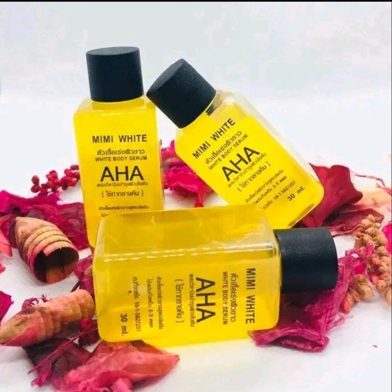 MIMI White AHA BODY SERUM WHITENING - TikTok Shop Malaysia