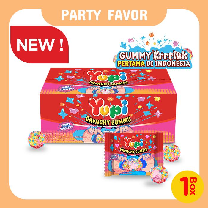 Promo Yupi Crunchy Gummy Fruity Clusters Display Box - Jakarta Selatan ...