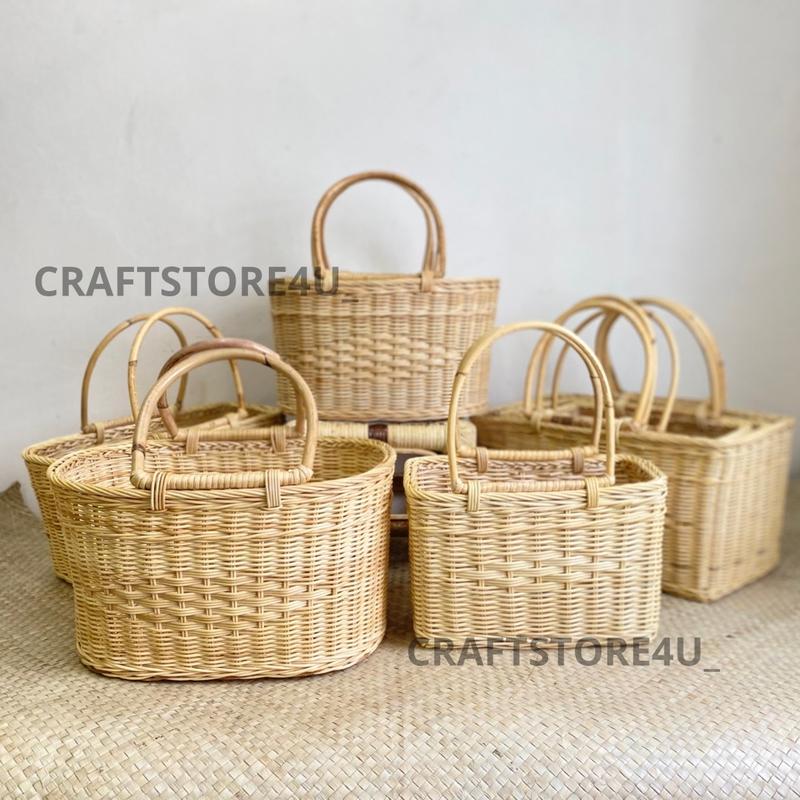 Bakul Rotan / Rattan Basket // Picnic Basket // Hamper Baske - TikTok ...