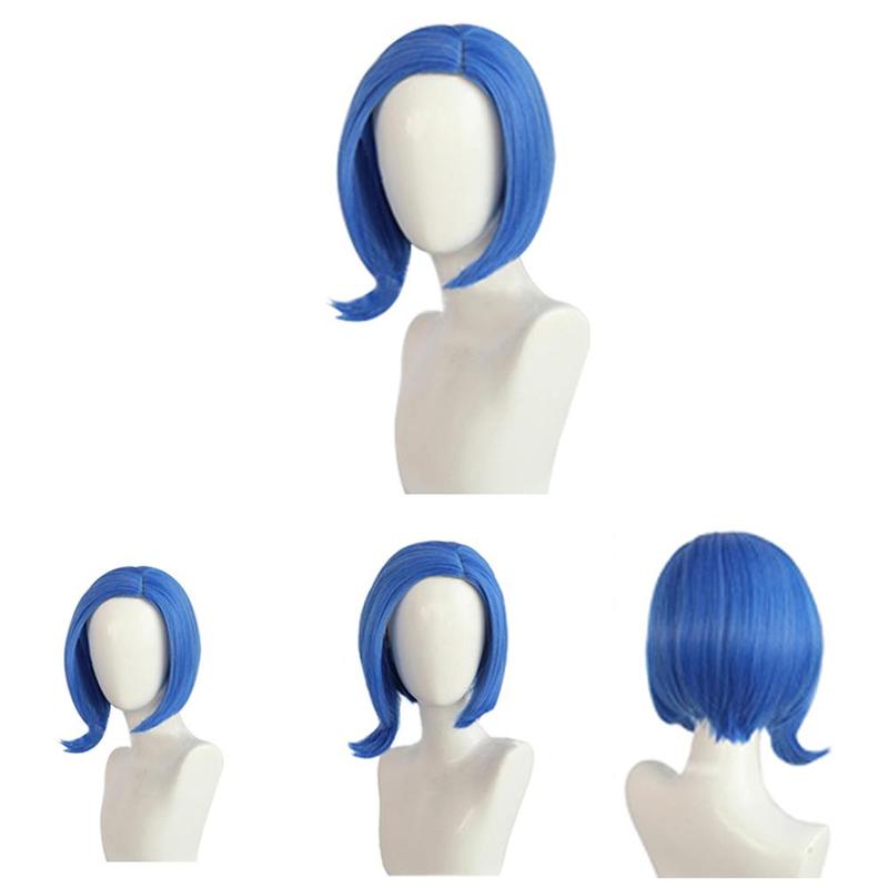 Inside Out Sadness Blue Wig Role Play Sadness Blue Wigs Hair - TikTok ...