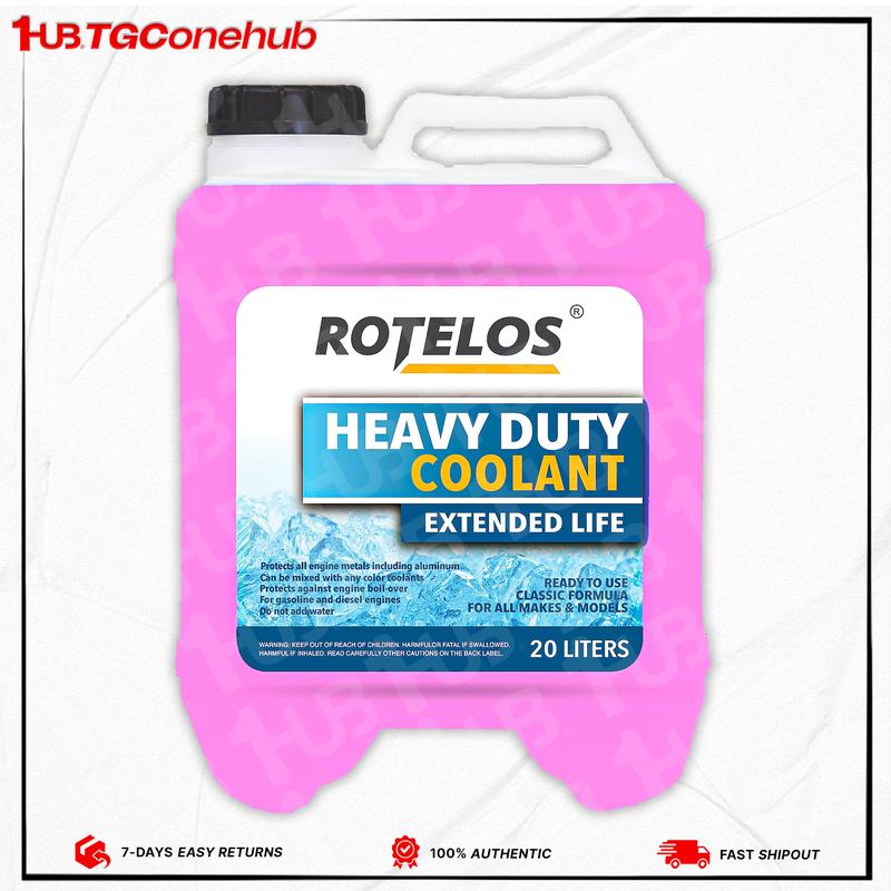 ROTELOS HEAVY DUTY COOLANT PINK 20L - TikTok Shop Philippines