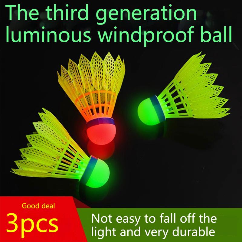 Windproof Luminous Badminton Ball Super Resistant Durable Outdoor ...
