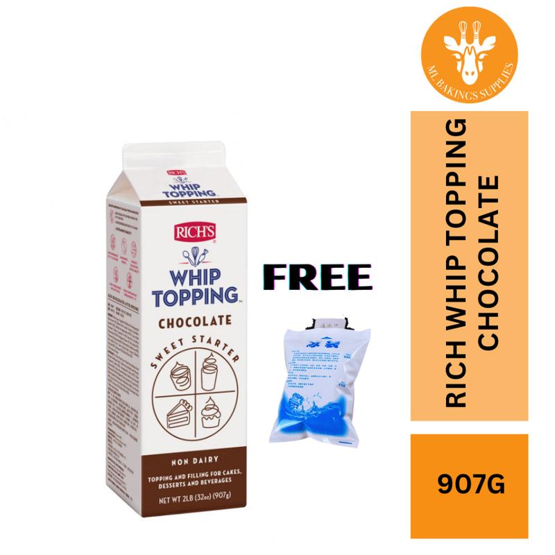 [READY STOCK] RICH WHIP TOPPING CHOCOLATE Ready to Whip Topping ...