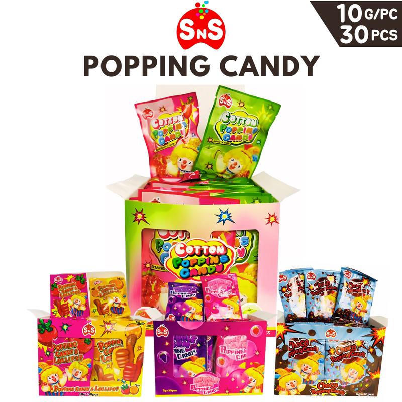 Popping Candy Colorful Flavorful Variation Cotton / Lollipop - TikTok ...